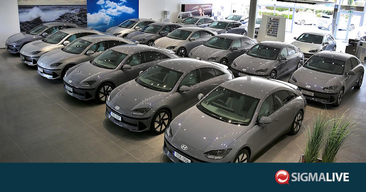 Στόλος από 24 ηλεκτρικά Hyundai IONIQ 6 στους δρόμους της Κύπρου - Sigmalive