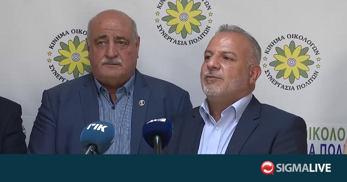 Προέδροι ΕΔΕΚ-Κίνημα Οικολόγων: Βούληση για συνεργασία σε ΤΑ και Βουλή ...