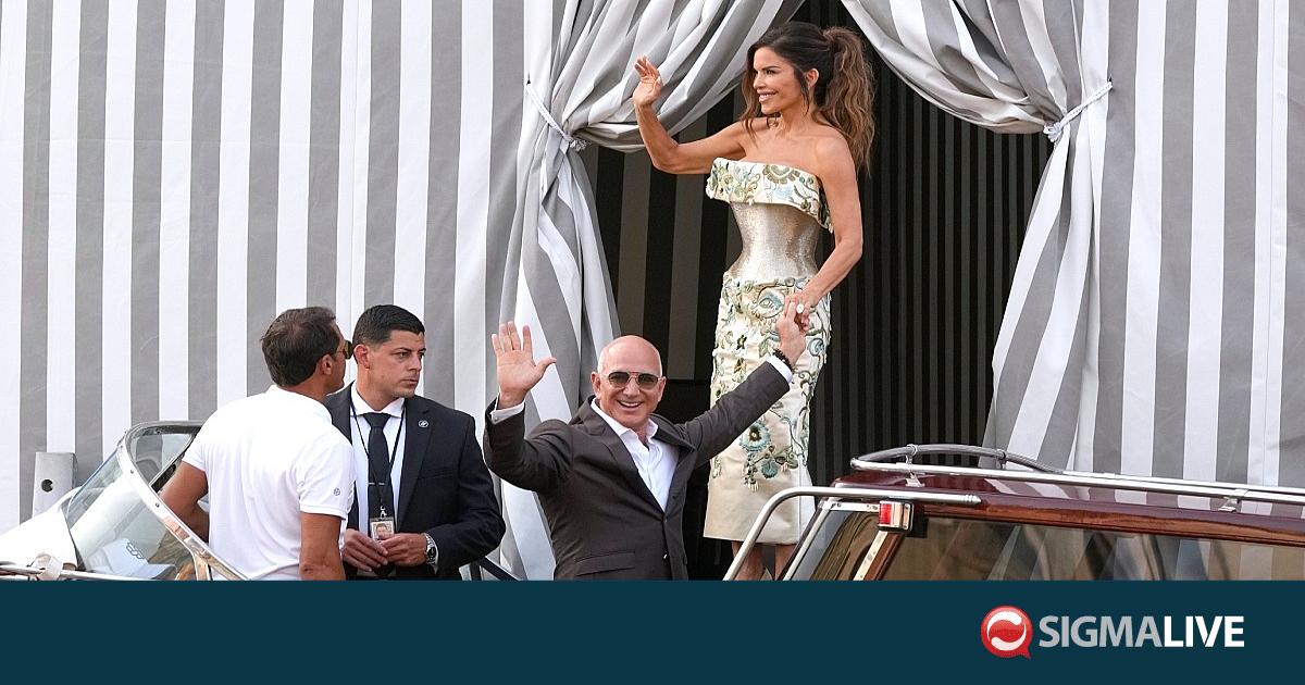 Βενετία: Διαδήλωση ακτιβιστών κατά του Τζεφ Μπέζος και του δημάρχου της ...