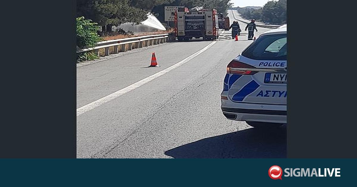 Δόθηκε στην κυκλοφορία ο δρόμος Λάρνακας-Κοφίνου - Sigmalive