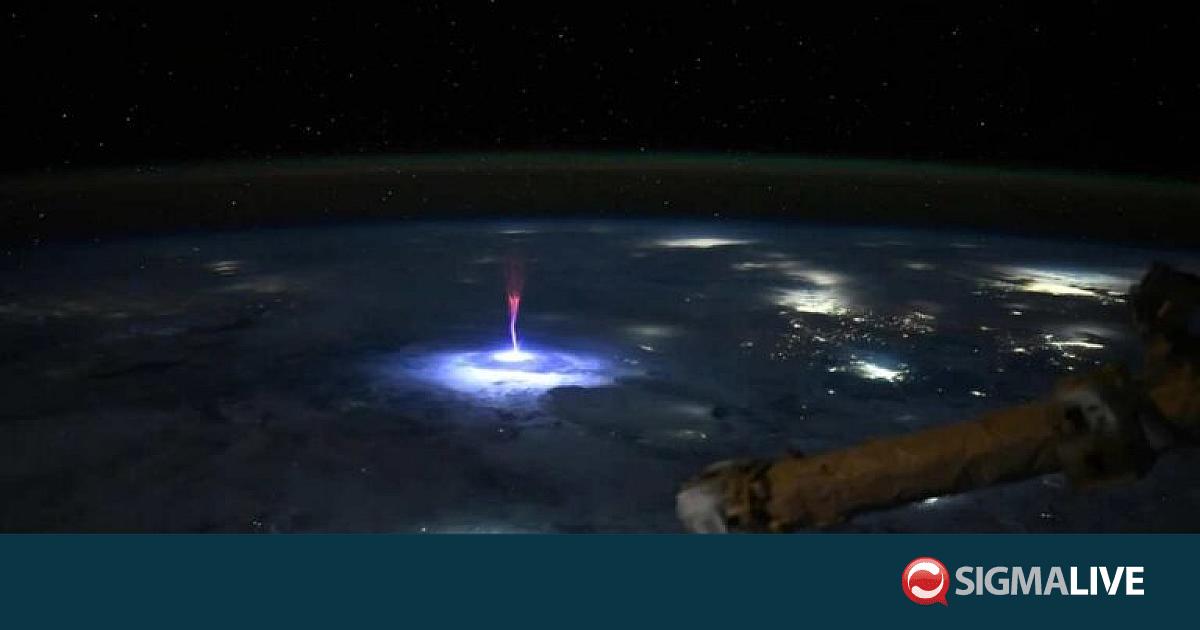 Αστροναύτης της NASA φωτογράφισε σπάνιο φωτεινό φαινόμενο πάνω από τη ...