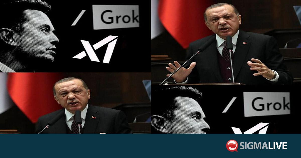 Το Grok στο στόχαστρο Ερντογάν για «προσβλητικά» και «υβριστικά σχόλια» - Sigmalive