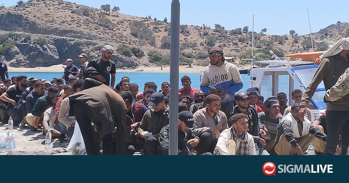 Συνεχίζεται η προσπάθεια αποσυμφόρησης της Κρήτης-Στον Πειραιά 200 μετανάστες - Sigmalive