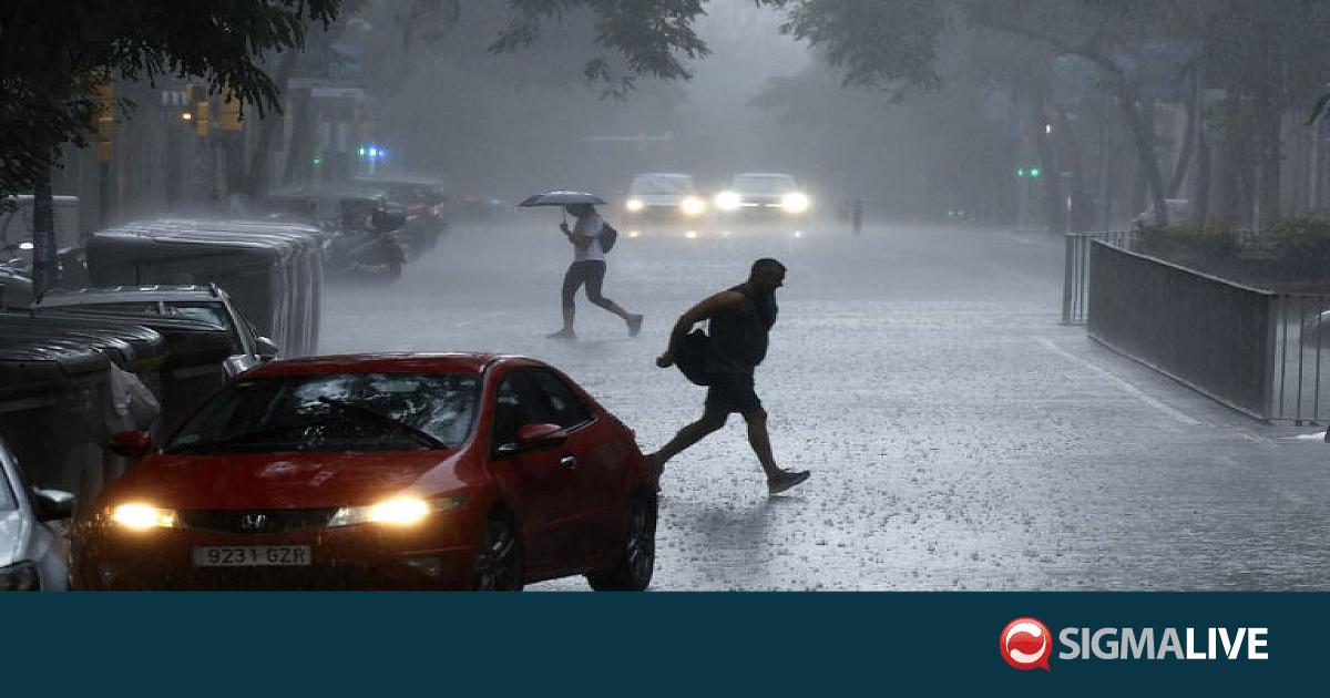 ΒΙΝΤΕΟ: Δυο αγνοούμενοι μετά τις καταρρακτώδεις βροχές στην Καταλονία ...