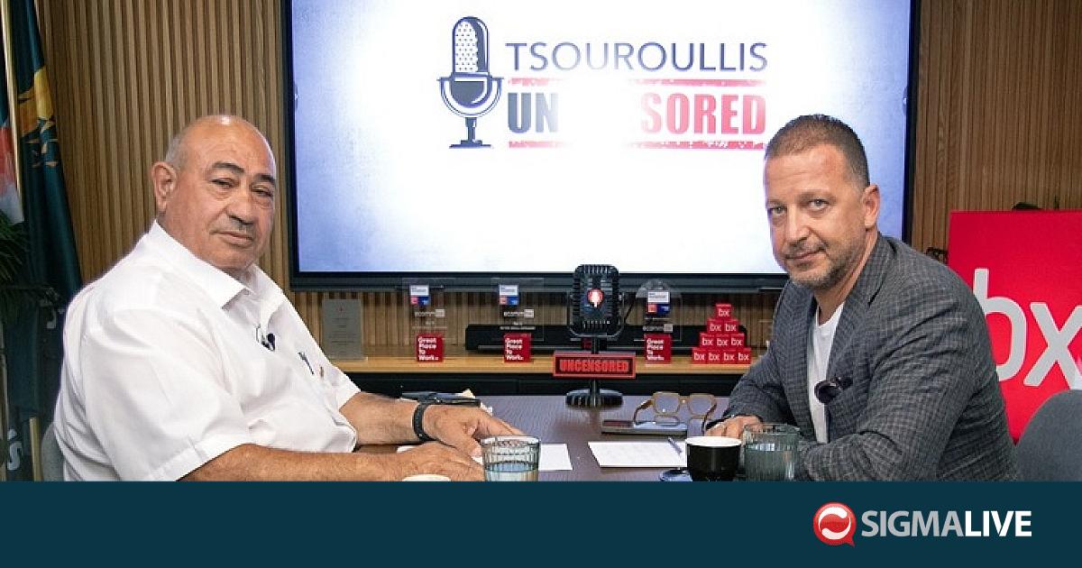 Uncensored: Ο Χρύσανθος Τσουρούλλης υποδέχεται τον Ανδρέα Θεοδοσίου (ΒΙΝΤΕΟ) - Sigmalive