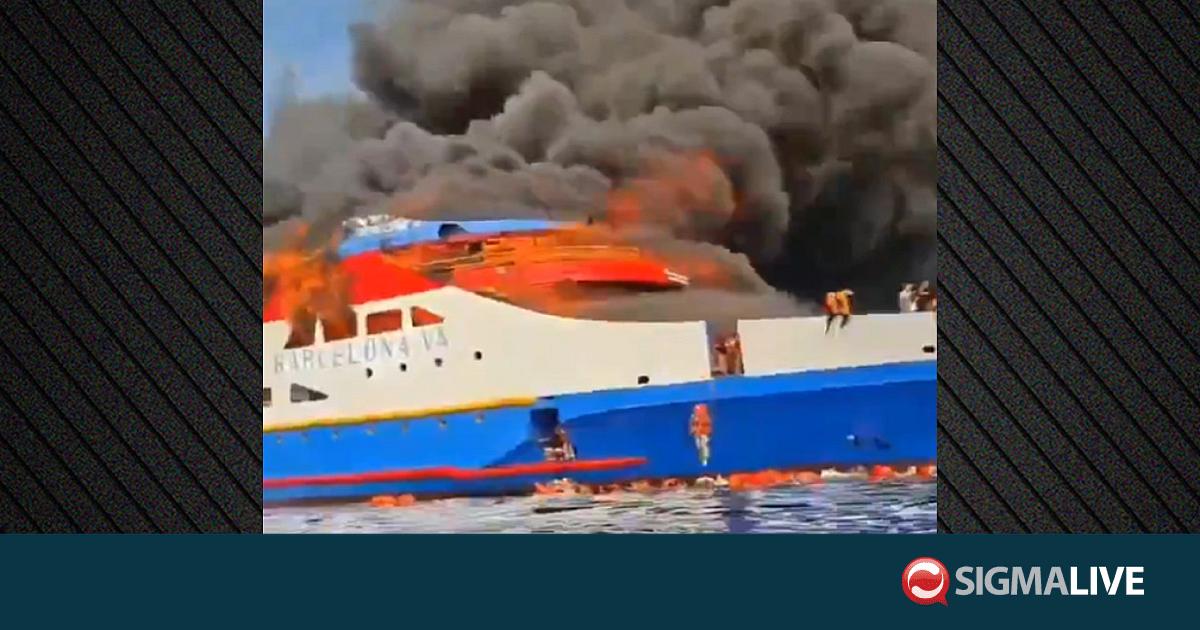 Ινδονησία: 5 νεκροί και 300 διασωθέντες από πυρκαγιά σε φεριμπότ (vid) - Sigmalive