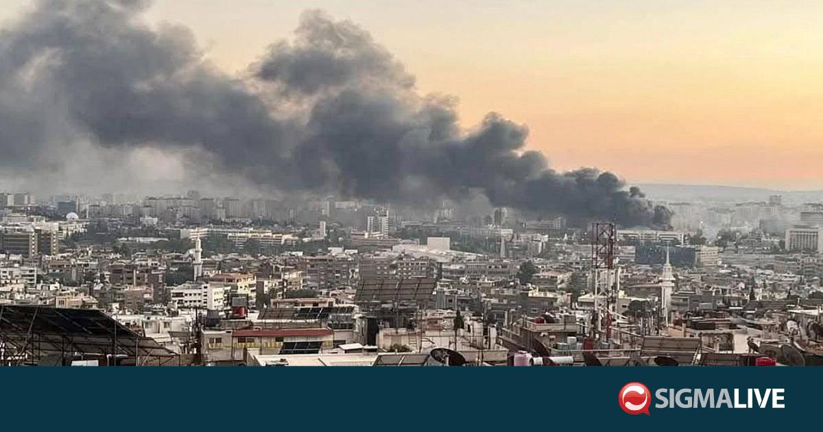 Νέοι αεροπορικοί βομβαρδισμοί του Ισραήλ στη Συρία - Sigmalive