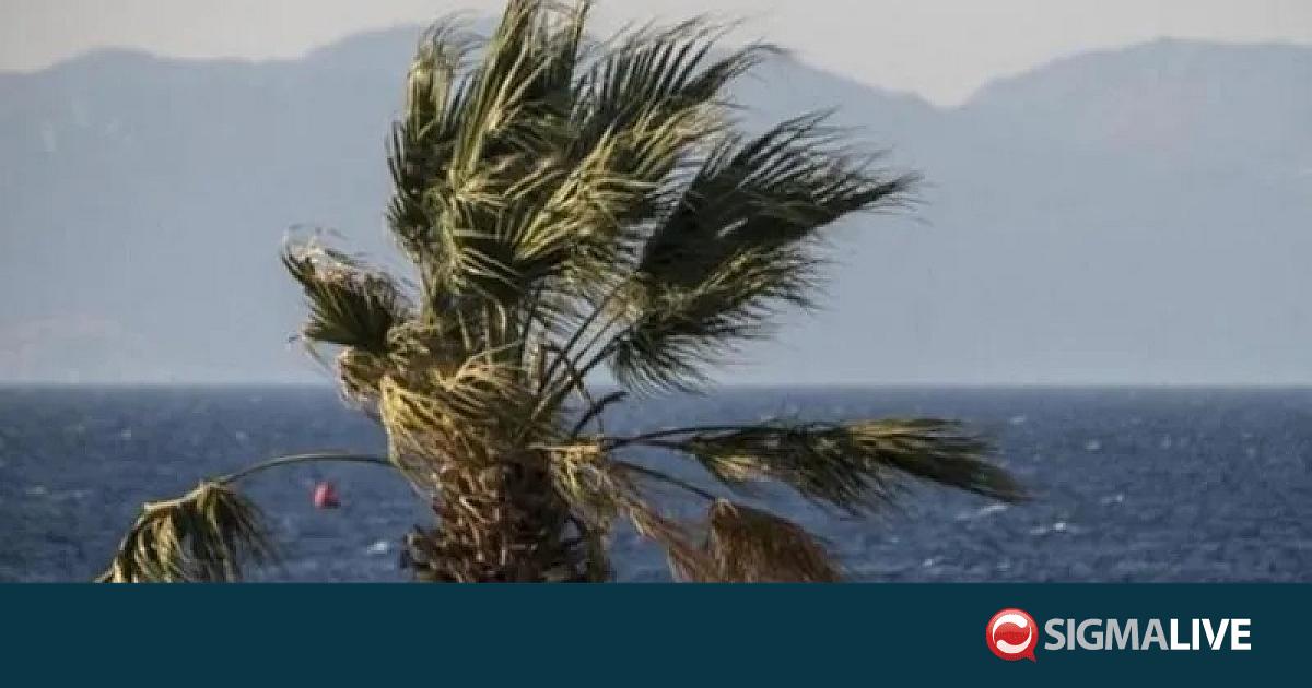 Έρχονται ισχυροί άνεμοι και τοπικές νεφώσεις - Στους 36°C αύριο η θερμοκρασία - Sigmalive
