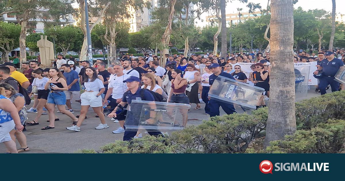 Νέα εκδήλωση διαμαρτυρίας σήμερα στη Λεμεσό - Η ανακοίνωση της Αστυνομίας - Sigmalive