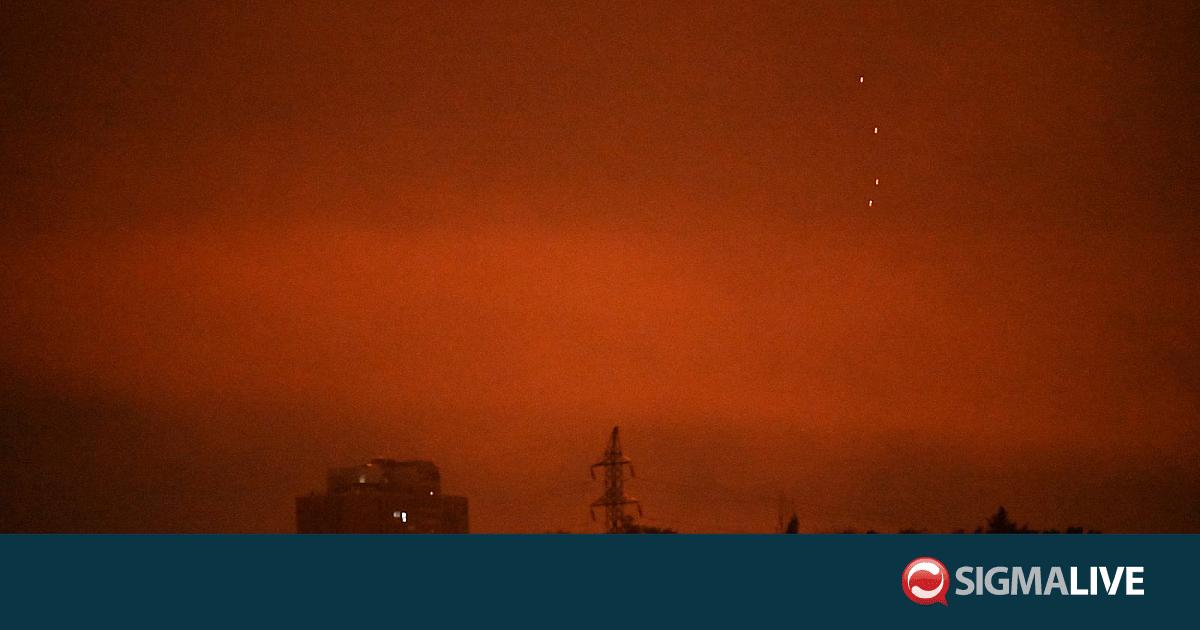 Μεγάλη φωτιά σε δεξαμενή πετρελαίου στο Σότσι μετά από ουκρανική επίθεση - Sigmalive