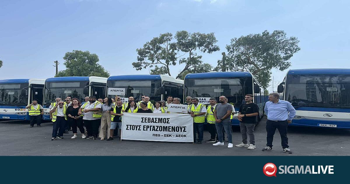 Συνεχίζεται η απεργία στα λεωφορεία Λάρνακας-Πορεία αύριο προς Υπ ...