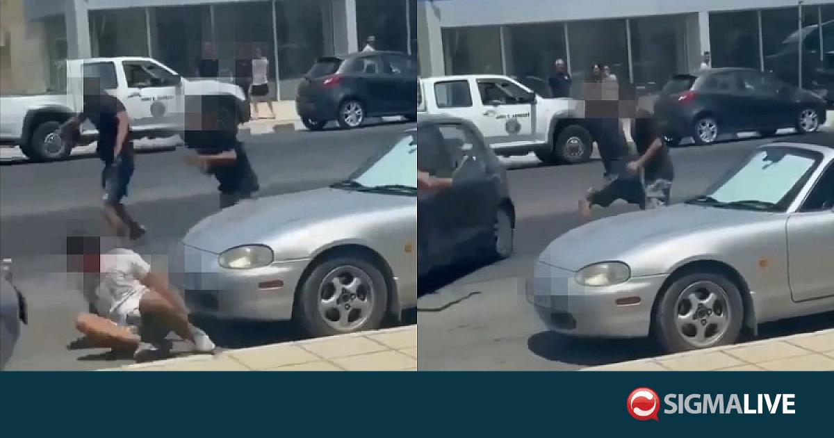 ΒΙΝΤΕΟ: Άγριος καυγάς σε δρόμο στη Λεμεσό – Έδωσαν ραντεβού για ...