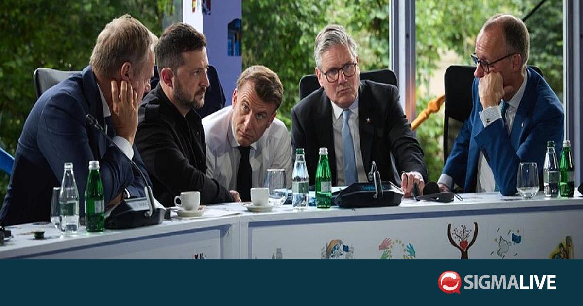 Ευρώπη και Κίεβο κατέθεσαν κοινή αντιπρόταση στο σχέδιο Πούτιν για Ουκρανία - Sigmalive