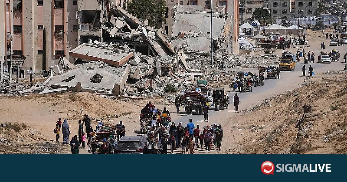 Οι Παλαιστίνιοι εγκαταλείπουν τη Γάζα - Ασταμάτητο το ισραηλινό σφυροκόπημα - Sigmalive