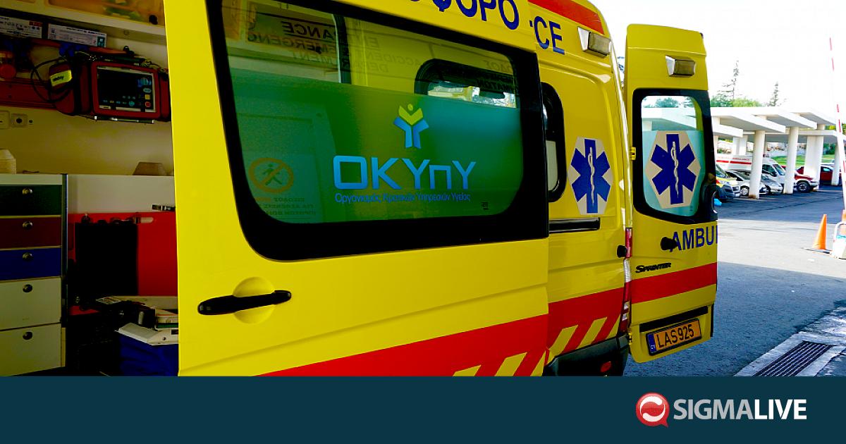 Διάσωση ατόμου που έπεσε σε μεσοπάτωμα διώροφης κατοικίας - Sigmalive