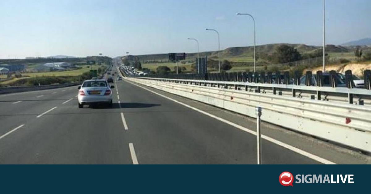 Άνοιξε η αριστερή λωρίδα του αυτ/δρομου Λεμεσού-Λευκωσίας-Είχε γεμίσει ...