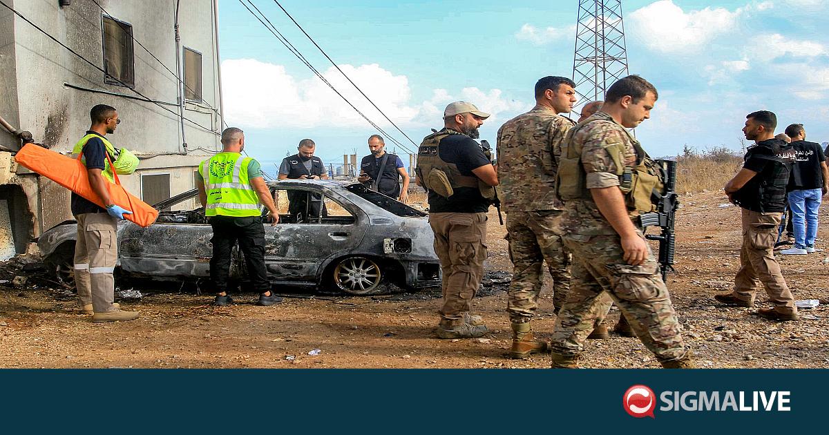 Ισραηλινό αεροπορικό πλήγμα σε περιοχή νότια της Βηρυτού - Sigmalive