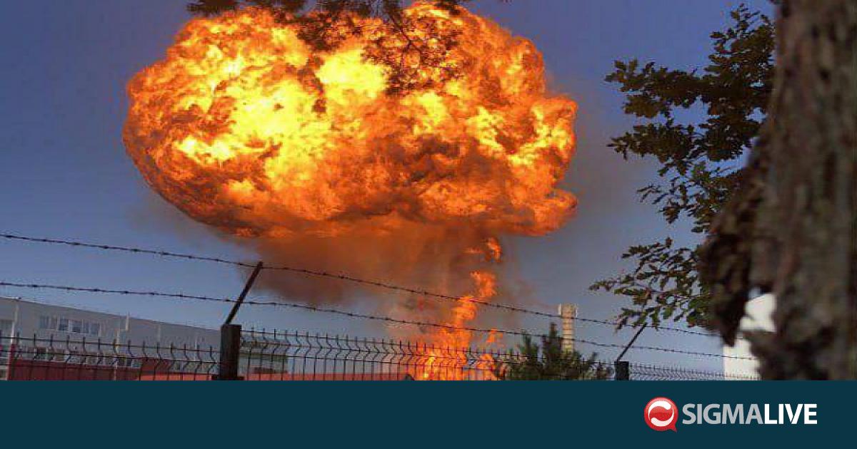 Έκρηξη σε τρένο που μετέφερε LPG στο Βίλνιους (vids) - Sigmalive