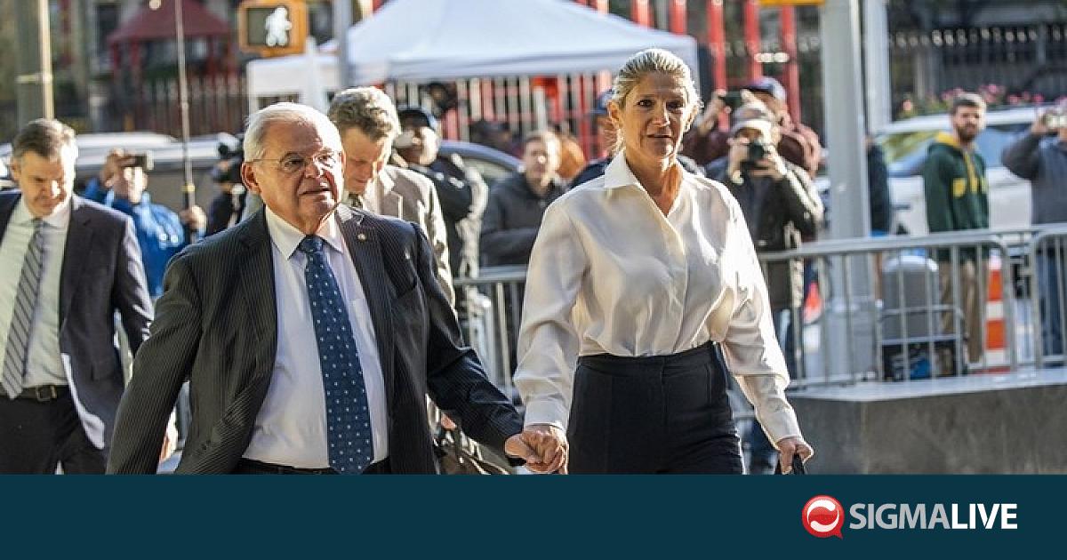 Μενέντεζ: Στη φυλακή για 4,5 χρόνια και η σύζυγος του πρώην γερουσιαστή - Sigmalive