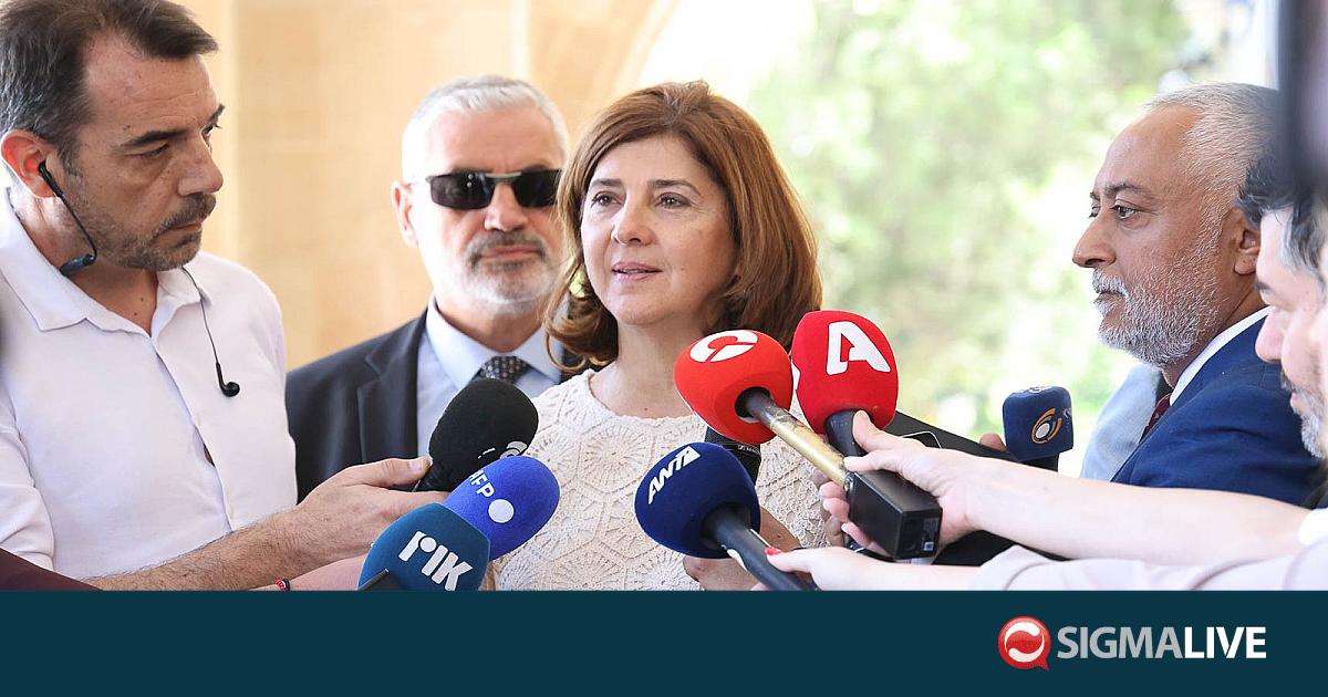 Νέο κύκλο επαφών ξεκινά η Ολγκίν – Σήμερα η συνάντηση με Χριστοδουλίδη - Sigmalive