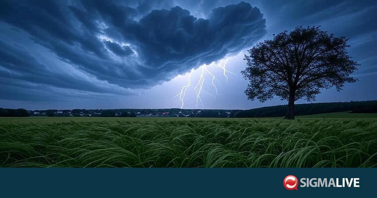 Έρχεται πτώση της θερμοκρασίας - Μεμονωμένες βροχές σήμερα στα ορεινά - Sigmalive