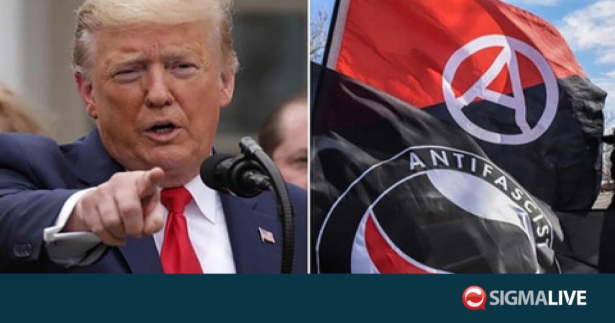 Τραμπ: Τρομοκρατική οργάνωση το κίνημα «Antifa» - Sigmalive