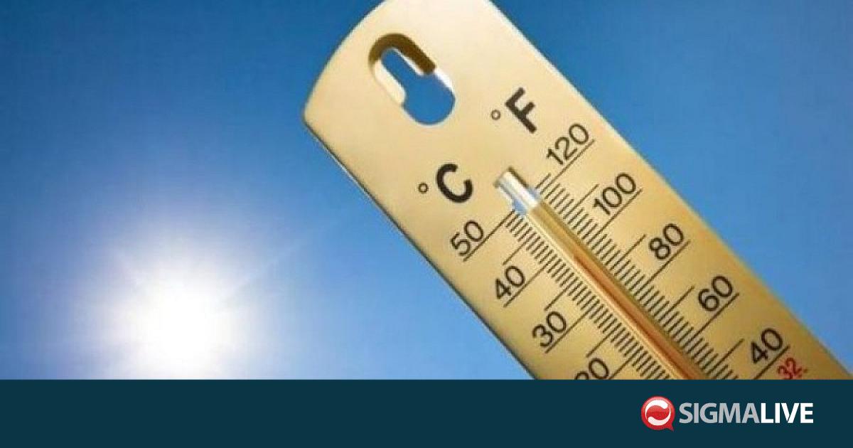 Στους 34 βαθμούς η θερμοκρασία σήμερα - Έρχεται νέα άνοδος του υδράργυρου - Sigmalive