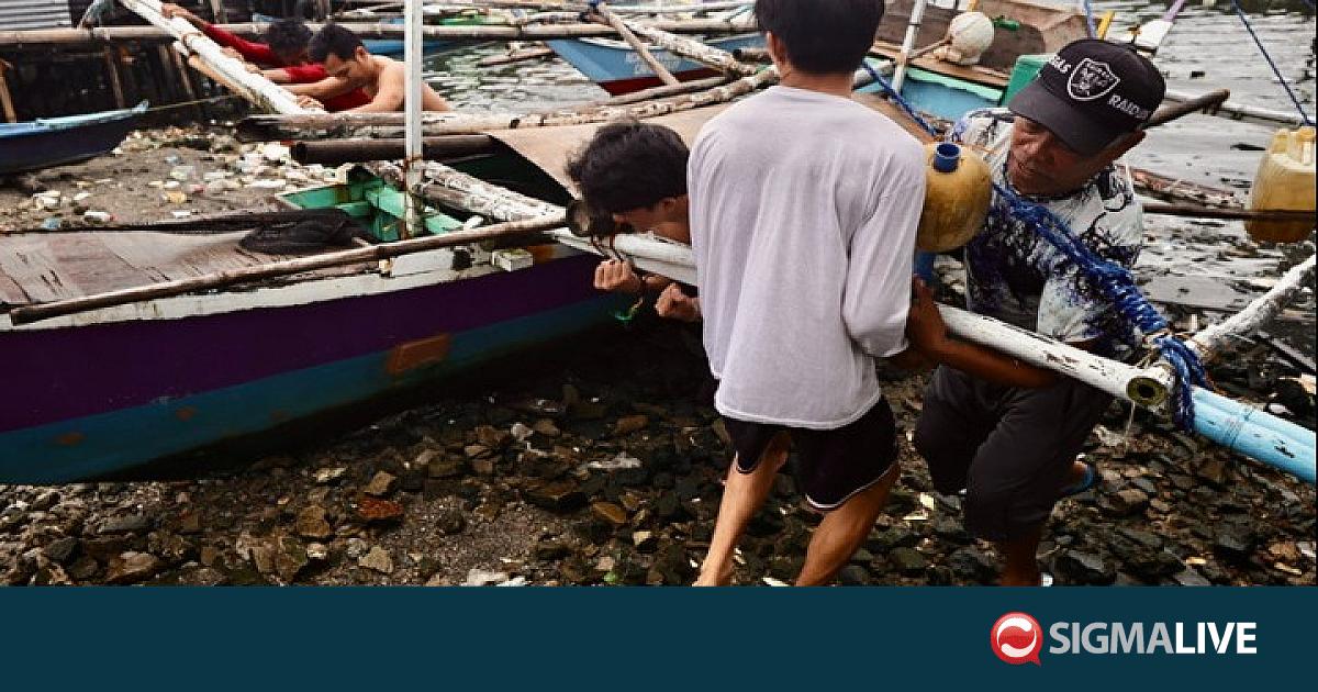 Φονική καταιγίδα στις Φιλιππίνες - Συγκλονιστικές εικόνες - Sigmalive