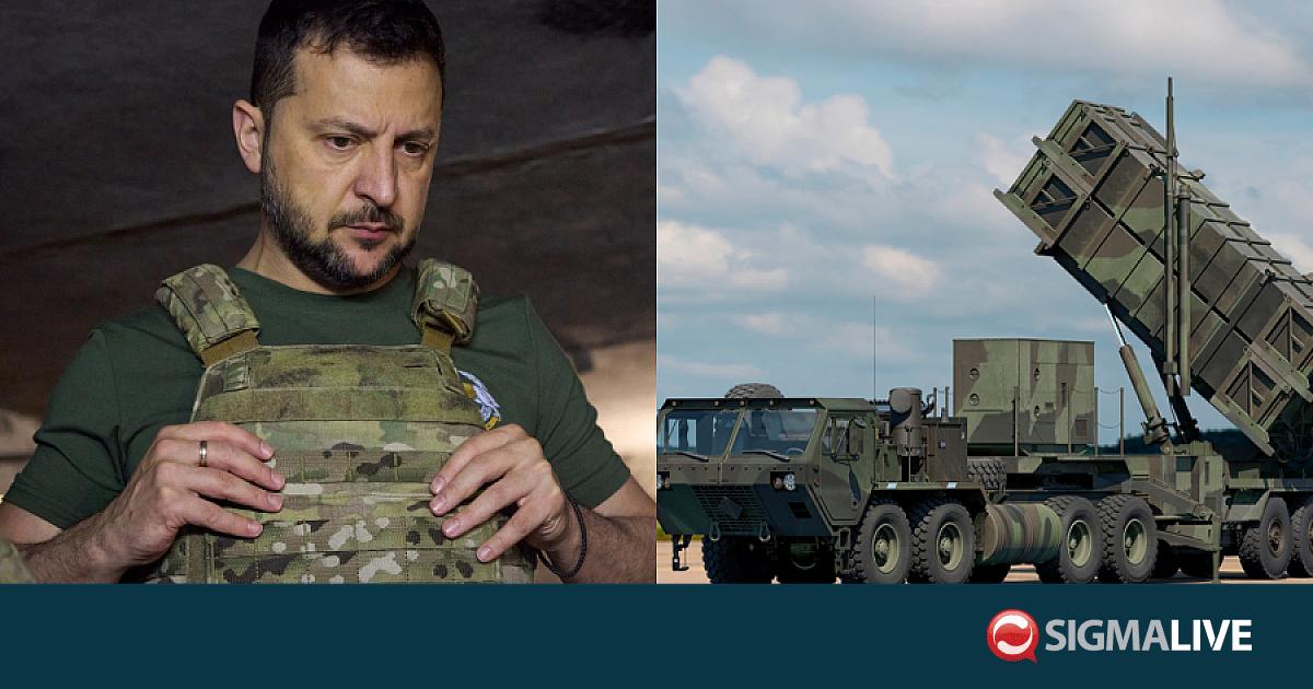Ζελένσκι: Η Ουκρανία παρέλαβε αντιαεροπορικό σύστημα Patriot από το ...