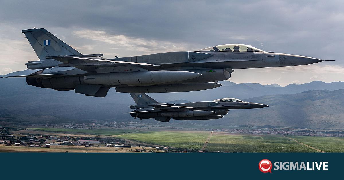 Ενοχλήσεις στην Τουρκία από τις πτήσεις των ελληνικών F-16 στη Λευκωσία - Sigmalive