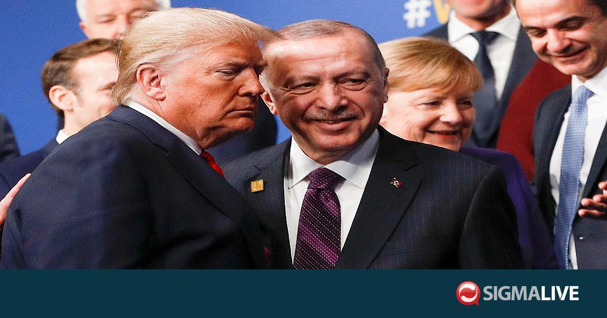 Τηλεφωνική συνομιλία Ερντογάν – Τραμπ για Γάζα και F-35 - Sigmalive