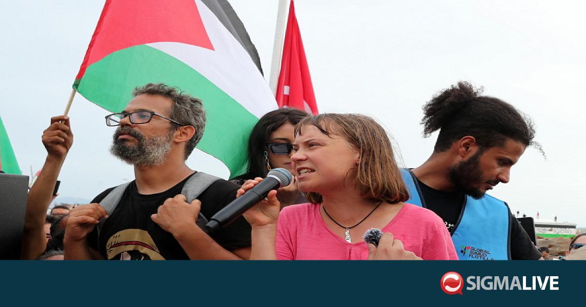 Ακτιβιστές: Η Γκρέτα Τούνμπεργκ υπέστη κακομεταχείριση - Το Ισραήλ ...