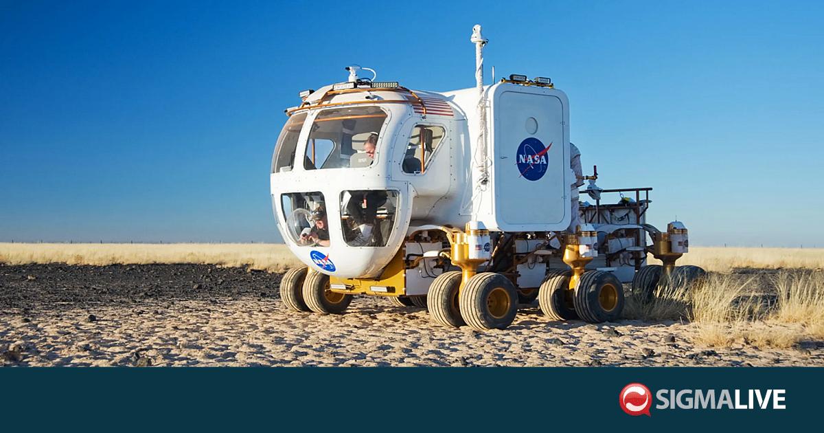 NASA: Το Lunar Electric Rover περιηγείται την έρημο της Αριζόνα - Sigmalive