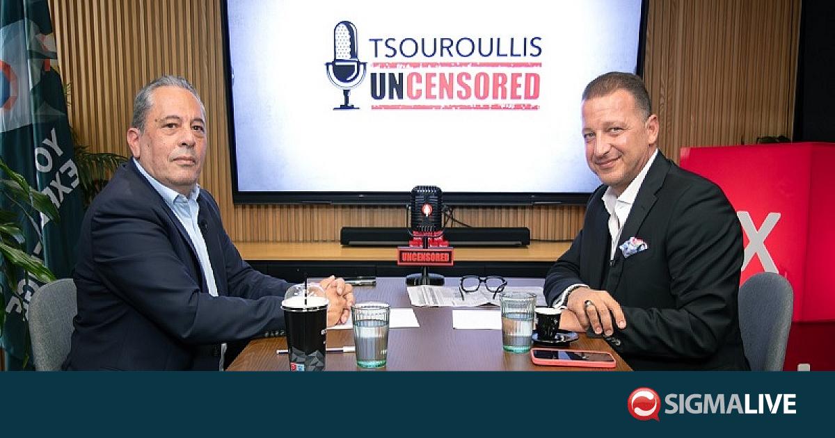 Uncensored: Ο Χρύσανθος Τσουρούλλης υποδέχεται τον Βασίλη Πάλμα (ΒΙΝΤΕΟ) - Sigmalive