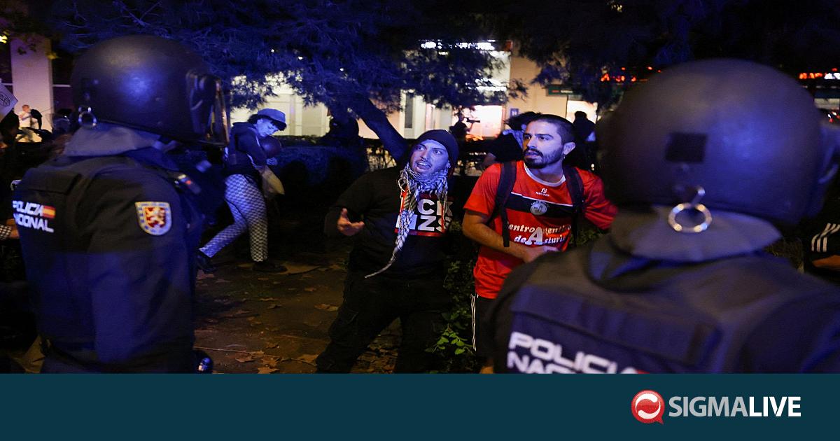 Πέντε συλλήψεις στη Βαλένθια σε φιλο-παλαιστινιακές διαδηλώσεις - Sigmalive