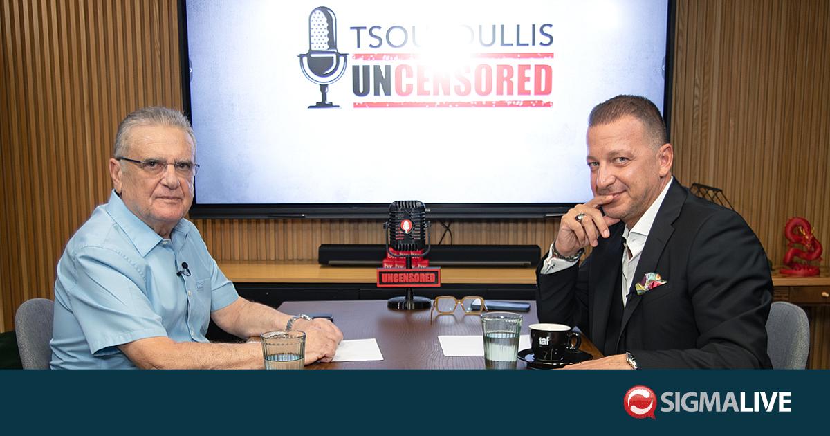 Uncensored: Ο Χρύσανθος Τσουρούλλης υποδέχεται τον Ανδρέα Χασαπόπουλο (VID) - Sigmalive