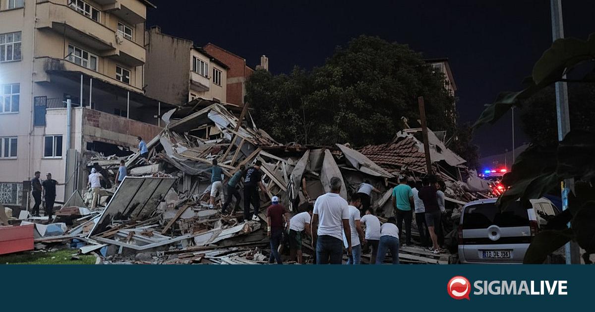 Σεισμός 6,1 Ρίχτερ στην Τουρκία: Κατέρρευσαν κτίρια-Συνεχίζονται οι ...