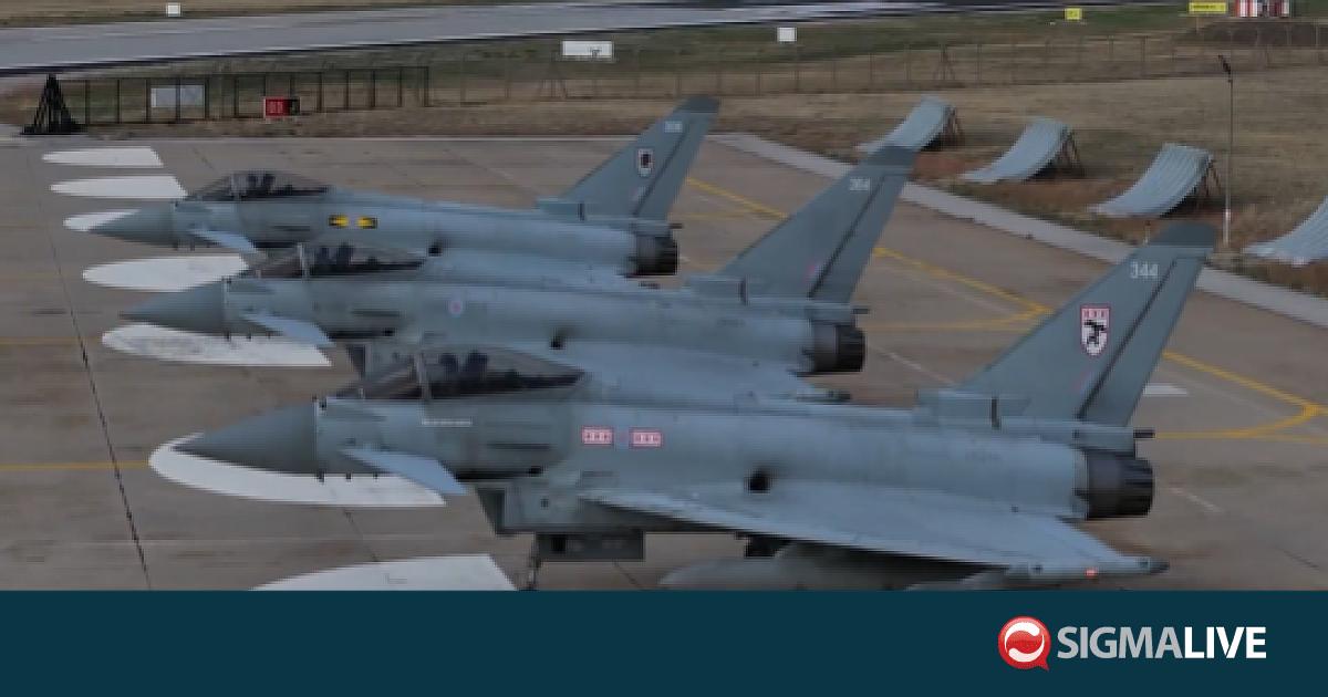 ΒΙΝΤΕΟ: Τα τουρκικά F-16 υποδέχονται τα Eurofighters πάνω από την ...