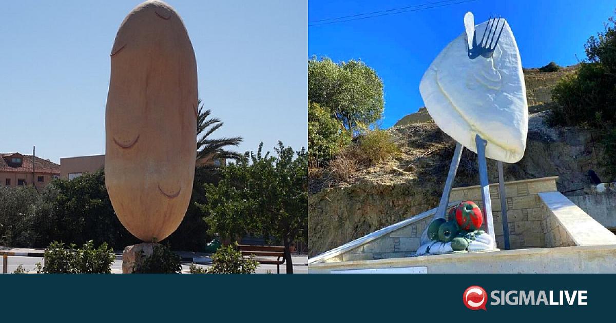 Πισσούρι: Μετά την Πατάτα ήρθε το Χαλλούμι - Το νέο viral Μνημείο - Sigmalive