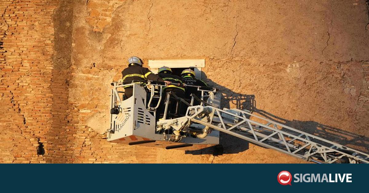 Ρώμη:Νεκρός ο εργάτης που απεγκλωβίστηκε από τα ερείπια του μεσαιωνικού ...