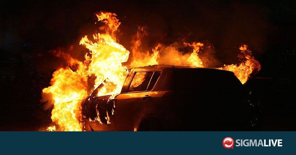 «Χάος» στον αυτο/δρομο Λ/σιας-Λ/σου λόγω φωτιάς σε όχημα - Sigmalive