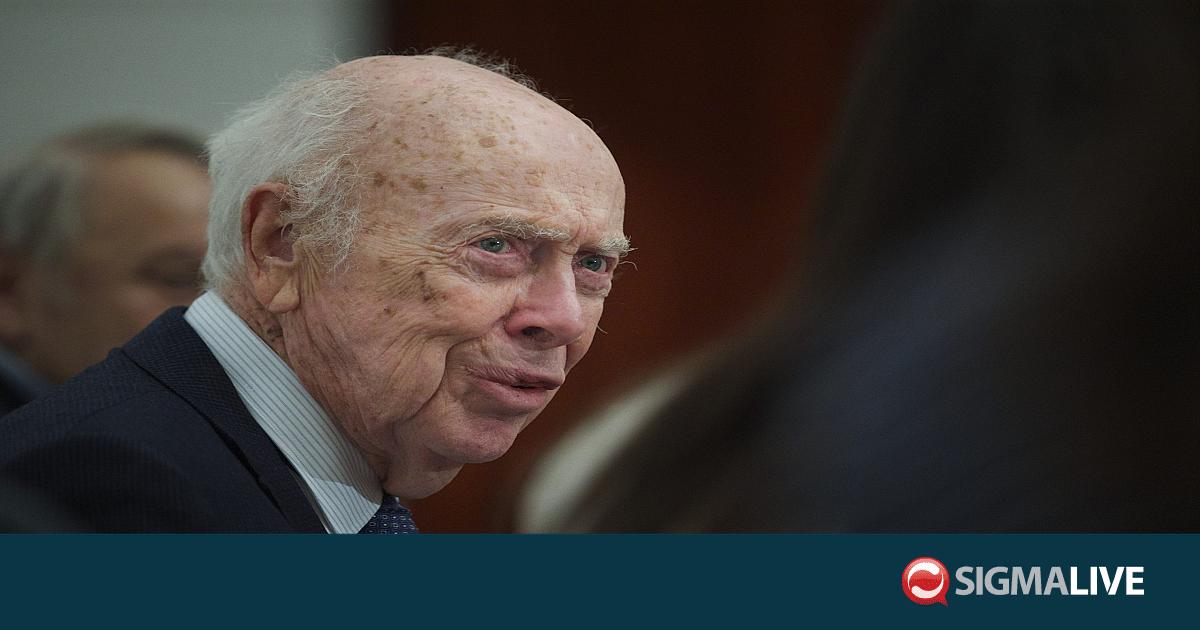 Απεβίωσε στα 97 του ο Τζέιμς Γουάτσον που ανακάλυψε τη δομή του DNA - Sigmalive