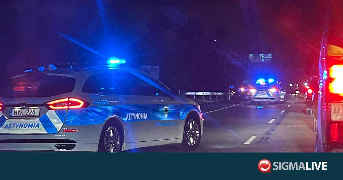 Ανατράπηκε όχημα μετά από σύγκρουση στον αυτο/δρομο - Στο νοσοκομείο ...