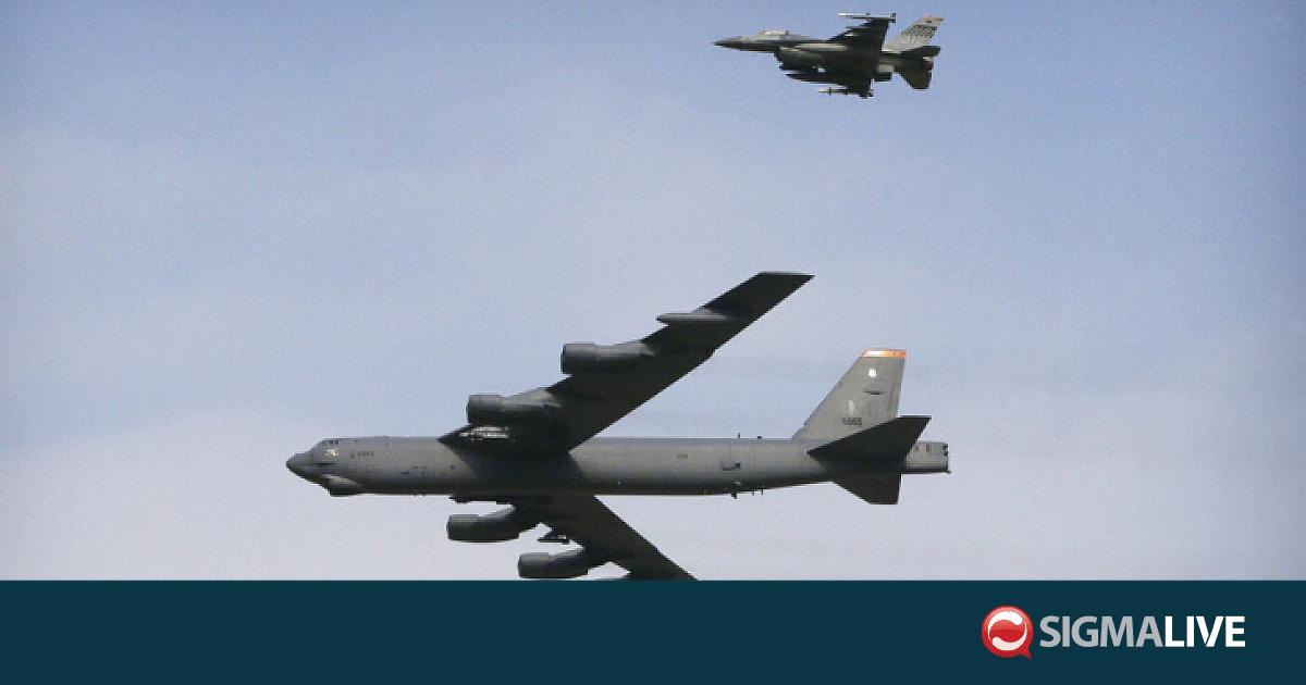 Οι ΗΠΑ έστειλαν στην Ευρώπη βομβαρδιστικά τύπου Β-52 - Sigmalive