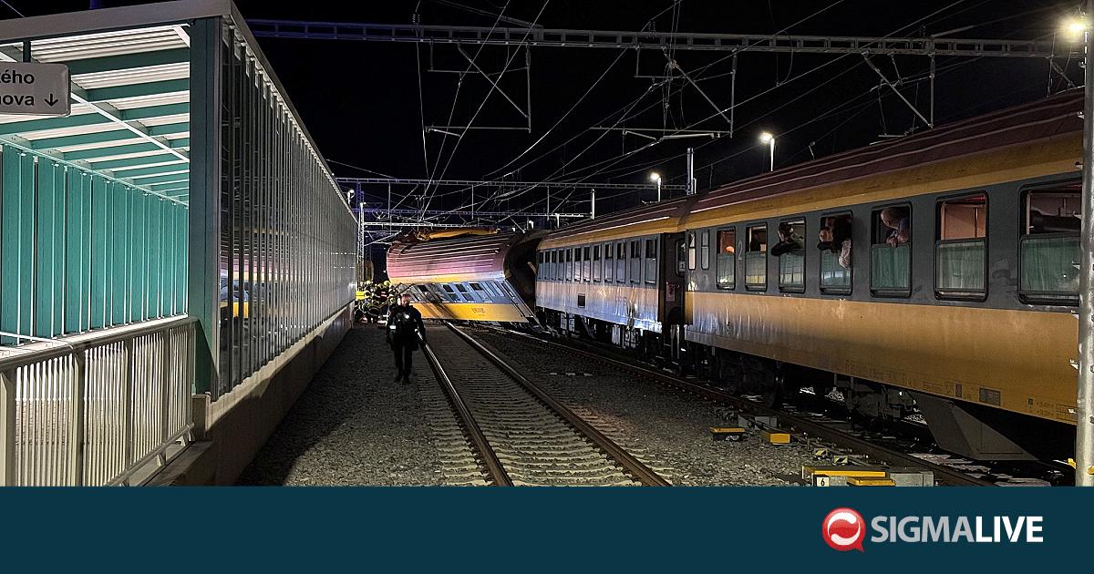 Τσεχία: Περισσότεροι από 40 άνθρωποι τραυματίστηκαν σε σύγκρουση τρένων - Sigmalive