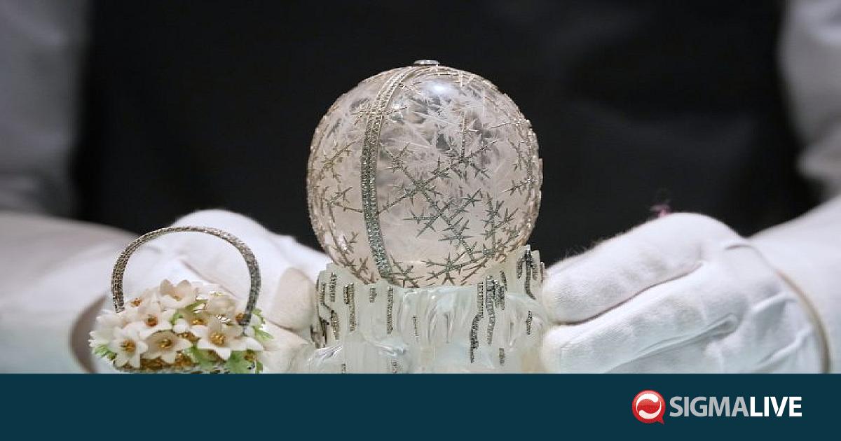 Βρετανία:Το Χειμερινό Αυγό Φαμπερζέ πωλήθηκε σε δημοπρασία για 26.000.000 ευρώ - Sigmalive