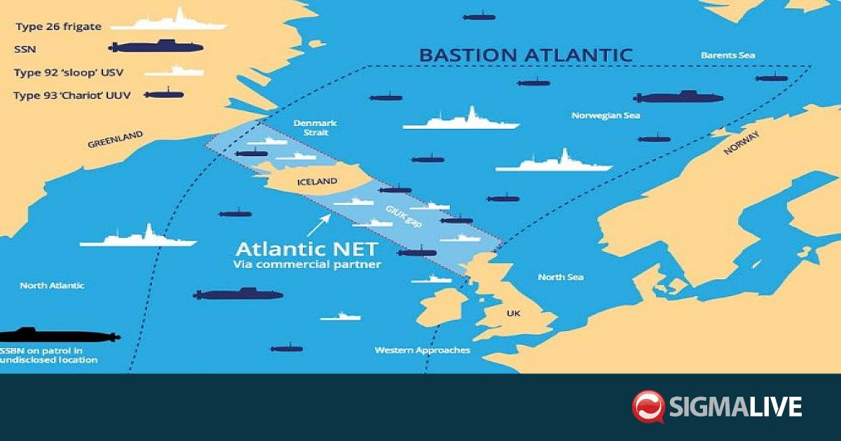 Atlantic Bastion: Tο νέο θαλάσσιο «ψηφιακό τείχος» του ΗΒ κατά της ...