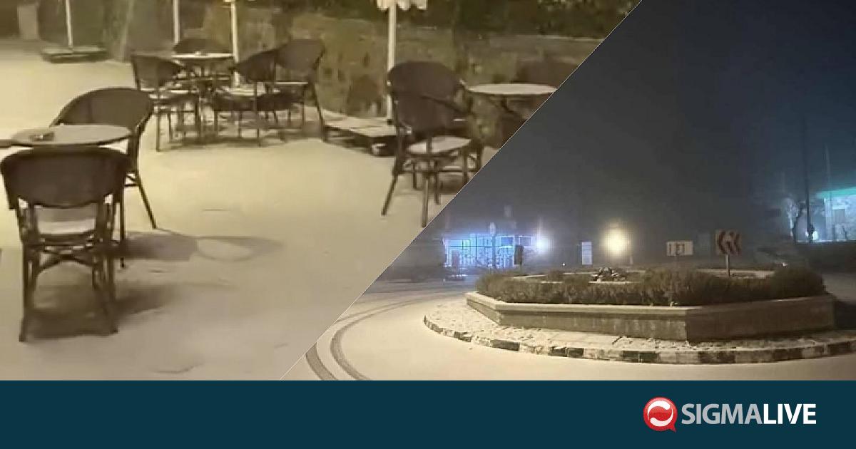 ΒΙΝΤΕΟ: Χιονίζει στο Τρόοδος για πρώτη φορά φέτος - Μαγευτική εικόνα ...