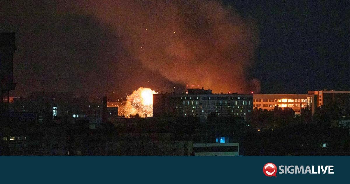 Κίεβο: Εκρήξεις ύστερα από προειδοποίηση για επιδρομή εχθρικών drones ...