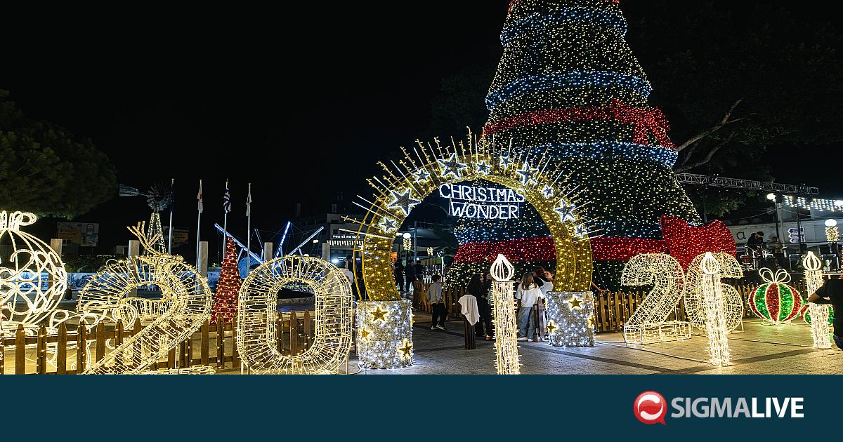 ΒΙΝΤΕΟ:Ο εντυπωσιακός Χριστουγεννιάτικος διάκοσμος Δήμου Παραλιμνίου ...
